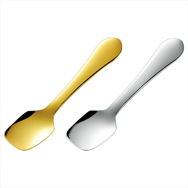 ■商品紹介：硬いアイスが『いつでも食べ頃』に。熱伝導率が良い銅製のため、硬いアイスクリームもストレスなくすくうことができます。 ■商品内容：アイスクリームスプーン×2 ■材質：銅（ゴールドメッキ・シルバーメッキ） ■重量：約116g ■原産...