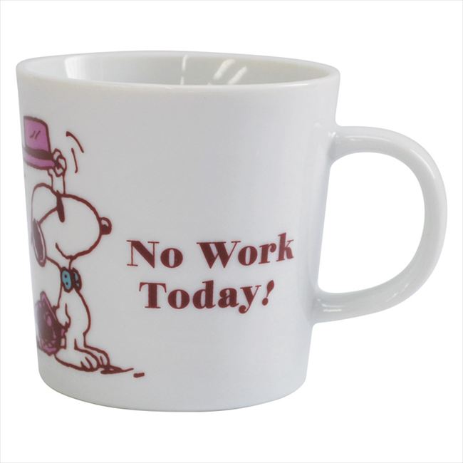 ■商品紹介：クールなイラストにちょっぴり北欧カラー感のNOWORKマグ。 ■商品内容：マグ（約270ml）（約φ86×83mm）×1 ■材質：陶器 ■重量：約325g ■原産国：日本製 メーカー希望小売価格はメーカーカタログに基づいて掲載し...