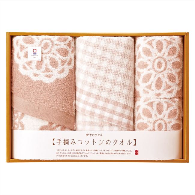 ■商品紹介：ウズベキスタンフェルガナ地方で育った綿花をひとつずつ手摘みで収穫しました。糸そのものに上品な光沢と艶があり、ソフトでしなやかな高級コットンタオルに仕上げました。 ■商品内容：フェイスタオル（約340×800mm）・ウォッシュタオ...