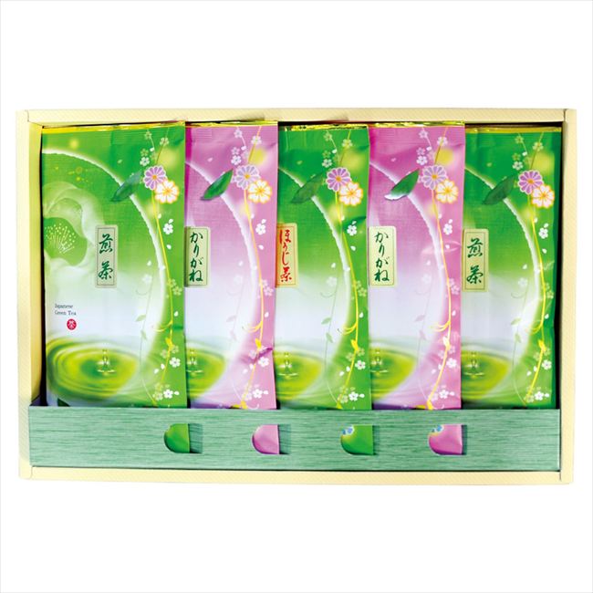 ■商品紹介： ■商品内容：煎茶（60g）・雁が音（70g）×各2、ほうじ茶（30g）×1 ■材質： ■重量：約585g ■原産国： メーカー希望小売価格はメーカーカタログに基づいて掲載しています ■さまざまなギフトアイテムをご用意しておりま...