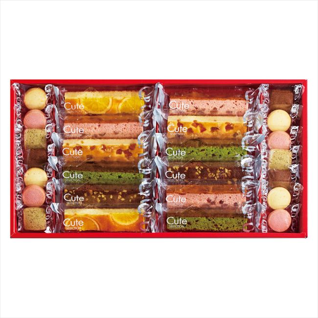 ■商品紹介：華やかな焼き菓子アソートです。 ■商品内容：オレンジケーキ・キャラメルアップルケーキ・ニューヨークブラウニー×各2、ミックスベリーケーキ・抹茶ショコラケーキ・ショコラクッキー・アールグレイクッキー×各3、ストロベリークッキー・レ...