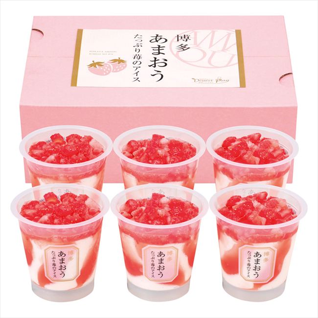 ■商品紹介：いちごの王様、博多あまおうのソースが入ったアイスの上に、ごろっと果肉をのせた、旬の味と素材感をたっぷり楽しめる、まさにいちご尽くしのアイスです。 ■商品内容：苺のアイス（74ml）×6 ■材質： ■重量： ■原産国： メーカー希...