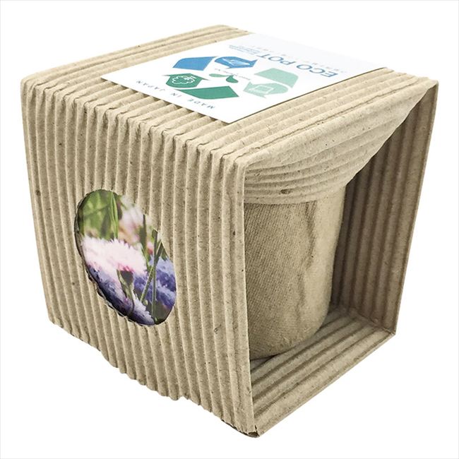 ■商品紹介：育苗後、鉢のまま定植することができます。そのまま土に埋めておくと年月をかけて分解され土に還ります。 ■商品内容：鉢（約φ65×57mm）・種子・培養土（約8.2g）×各1 ■材質：紙 ■重量：約25g ■原産国：日本製 メーカー...