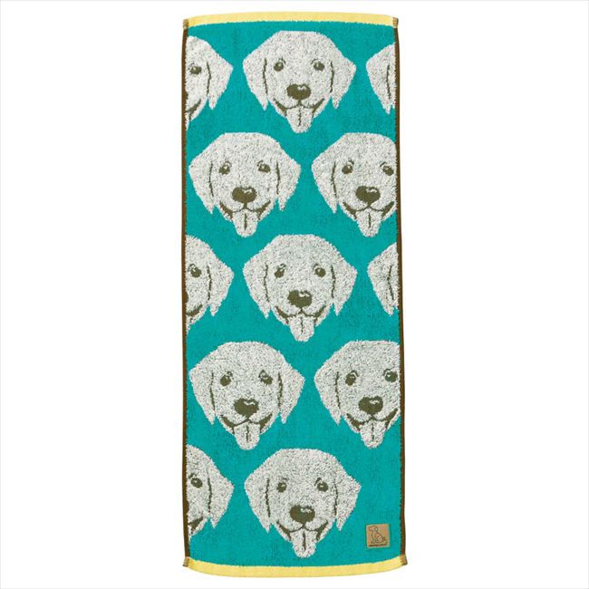 ■商品紹介：犬好きにはたまらないアイテムです。タオル掛けやハンガーにもたゆまずかけられるので、乾きも早く、見た目もすっきり。日常生活にフィットする使い勝手の良いサイズです。 ■商品内容：本体（約300×750mm）×1 ■材質：綿100% ...