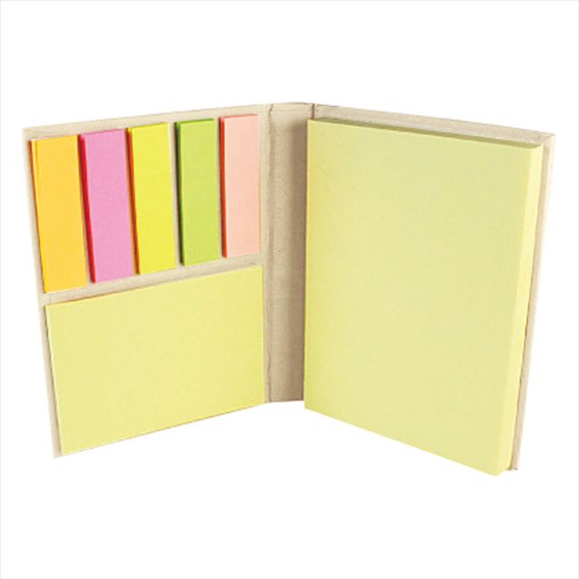 ■商品紹介：再生クラフト紙を用いて作ったブック型のエコ付箋メモ! ■商品内容：本体（約105×80×19mm）×1 ■材質：再生クラフト紙・紙 ■重量：約102g ■原産国：中国製 メーカー希望小売価格はメーカーカタログに基づいて掲載してい...