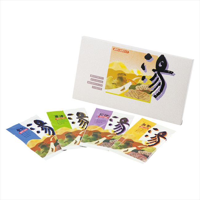 ■商品紹介：日本の名湯・温泉地をイメージした薬用入浴剤です。有効成分が温浴効果を高め血行を促進します。 ■商品内容：薬用入浴剤（登別・草津・紀伊・加賀）（25g）×各1 ■材質： ■重量：約144g ■原産国：日本製 メーカー希望小売価格は...