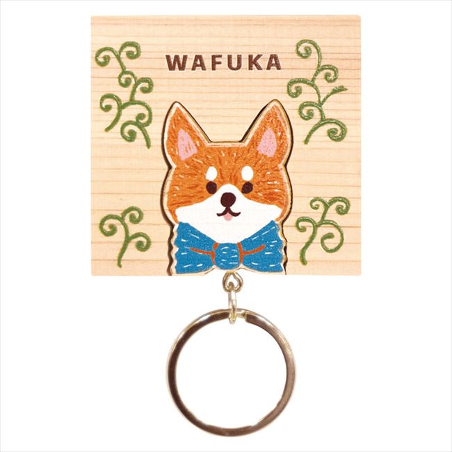 ■商品紹介：国産ヒノキを使用し、手作りでひとつひとつ作り上げた木製のマグネットキーホルダーです。玄関や冷蔵庫に張り付ければ、家の中で無くしがちな鍵を可愛く収納できます。 ■商品内容：本体（約48×50mm）×1 ■材質：木（国産檜）・金属・...