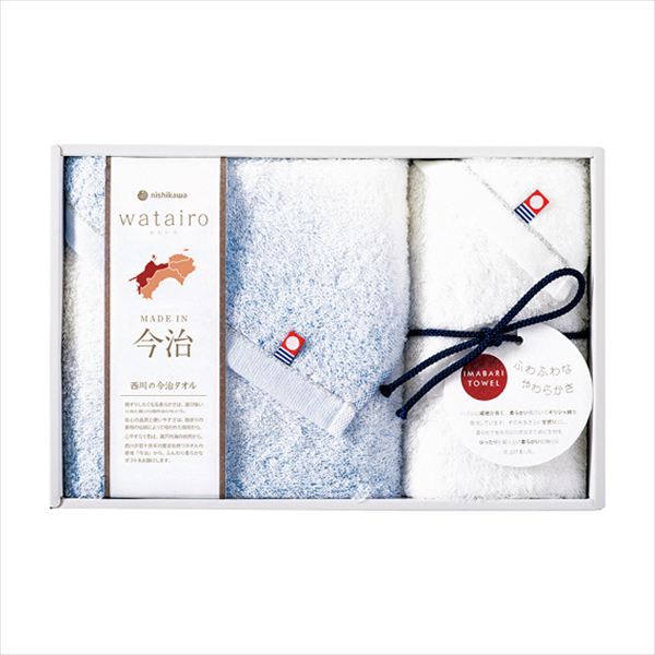 ■商品紹介内容/フェイスタオル:34×75×1・ウォッシュタオル:34×35×1 材質/綿100% ■パッケージサイズ：箱寸/200×300×40 ■重量：約300g メーカー希望小売価格はメーカーカタログに基づいて掲載しています ■さまざ...