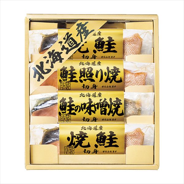 ■商品紹介内容/焼鮭切身:30g×2・鮭照り焼切身:30g×1・鮭味噌焼切身:30g×1《小麦》 ■パッケージサイズ：箱寸/230×200×45 ■重量：約340g メーカー希望小売価格はメーカーカタログに基づいて掲載しています ■さまざま...