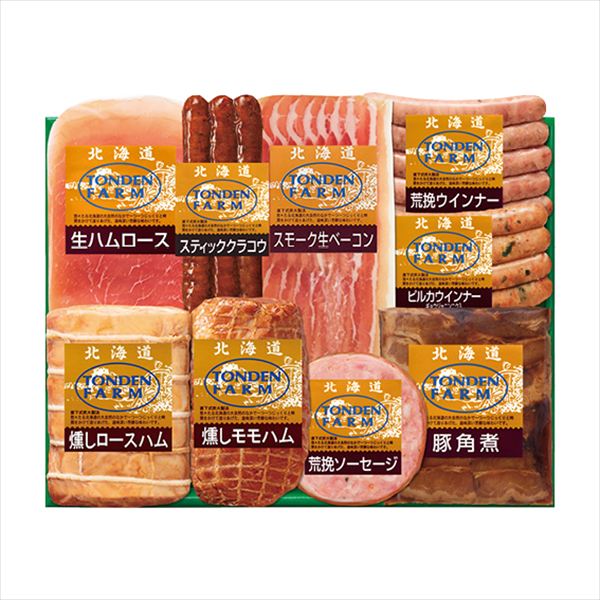 ■商品紹介内容/燻しロースハム:300g×1・燻しモモハム:300g×1・豚角煮:160g×1・ピルカウインナー:120g×1・荒挽ウインナー:100g×1・スティッククラコウ（ソフトサラミソーセージ）:80g×1・荒挽ソーセージ:70g×...