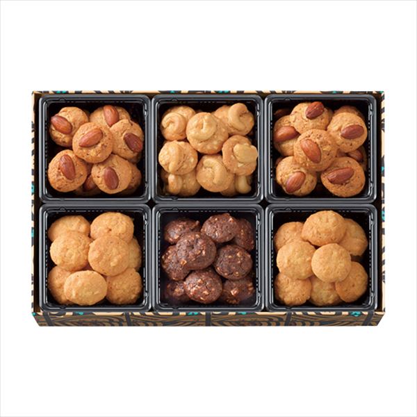 ■商品紹介内容/アーモンド80g・カシューナッツ40g・マカダミアナッツ80g・チョコレートチップ40g《卵・乳・小麦》 ■パッケージサイズ：箱寸/185×270×64 ■重量：約640g メーカー希望小売価格はメーカーカタログに基づいて掲...