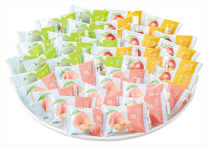 ■お中元専用商品となります。商品出荷日：6月12日から8月6日ごろ 　 ■商品紹介：岡山の果物専門店｢吉英フルーツ｣おすすめのひと口サイズのシャーベット。メロン・桃・マンゴーのおいしさを詰め込んだ風味いっぱいのアイスギフトです。 ■商品内容...