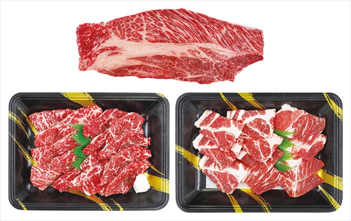 ■お中元専用商品となります。商品出荷日：6月12日から8月6日ごろ 　 ■商品紹介：キメが細かくまろやかな味わいの黒毛和牛と柔らかな肉質に旨みのある黒豚。ステーキ用と焼肉用でBBQを堪能できるセットです。 ■商品内容：黒毛和牛肩ロースステー...