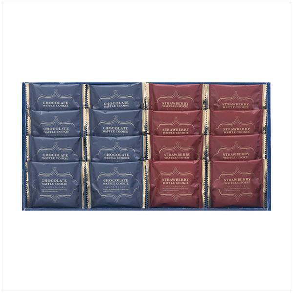 ■商品紹介内容/ホワイトショコラワッフルクッキー×8・いちごワッフルクッキー×8《卵・乳・小麦》 ■パッケージサイズ：箱寸/192×363×25 ■重量：約289g メーカー希望小売価格はメーカーカタログに基づいて掲載しています ■さまざま...