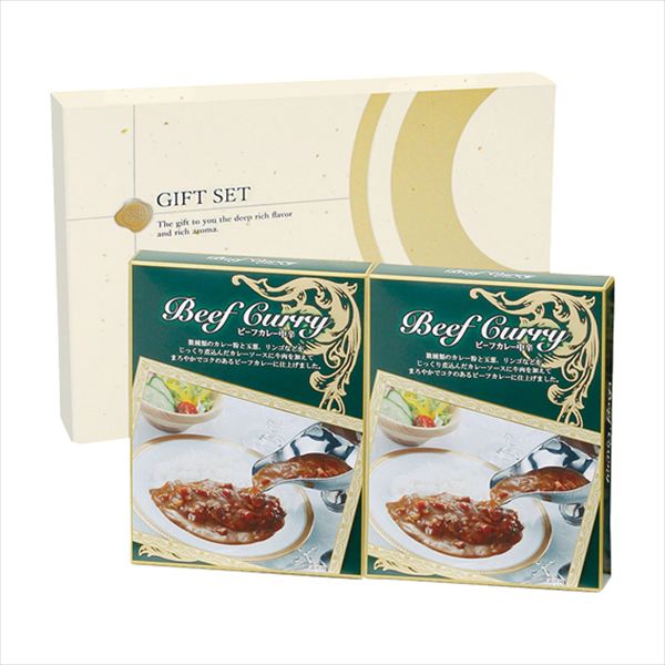 ■商品紹介内容/ビーフカレーレギュラー（中辛）:150g×2《小麦》 ■パッケージサイズ：箱寸/175×265×28 ■重量：約440g メーカー希望小売価格はメーカーカタログに基づいて掲載しています ■さまざまなギフトアイテムをご用意して...
