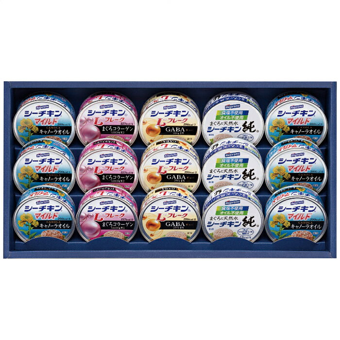 ■お中元専用商品となります。商品出荷日：6月12日から8月6日ごろ ■商品紹介：素材やカタチ、製法によって、さまざまなおいしさが楽しめる「シーチキン」の詰め合わせです。 ■商品内容：シーチキンマイルドキャノーラオイル6缶・シーチキンLフレー...