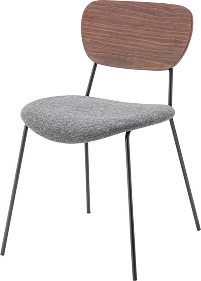 ■商品紹介： ■サイズ：W48×D55×H75×SH46 ■重量：12(kg) ■組立について：完成品 ※付属工具：なし ■スペック：天然木化粧合板(アッシュ) ウレタン塗装 スチール(粉体塗装) ポリエステル ダイニングチェア ブックボッ...
