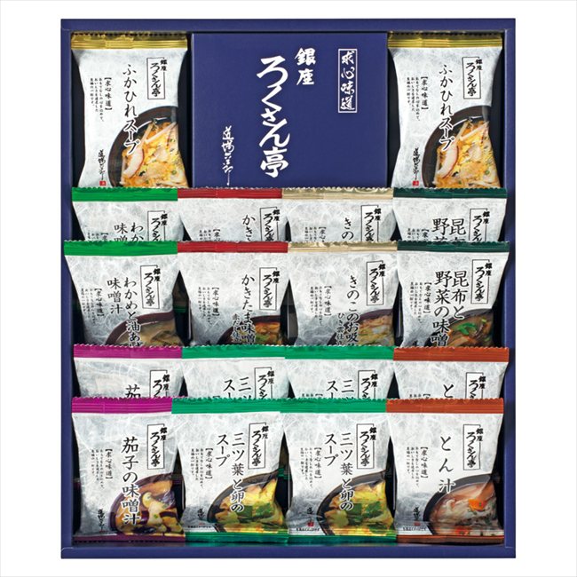 ■商品紹介：素材と味付けにこだわって、香り立つ美味しさをそのままパックしました。どなたに贈っても喜ばれるフリーズドライのギフトです。 ■商品内容：セット内容/三ツ葉と卵のスープ×4、ふかひれスープ・わかめと油あげの味噌汁・かきたま味噌汁赤だ...