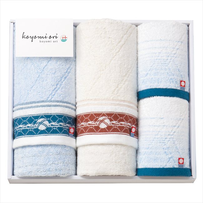 ■商品紹介：優美な着物を描いた和モダンで華やかなタオル日本伝統衣装である着物をイメージした今治タオル。繻子織で表現された着物の華やかで美しい帯や帯留めが特徴的です。優美な和の美しさと共に、パイル部分にはシンプルなラインのデザインで、和モダン...