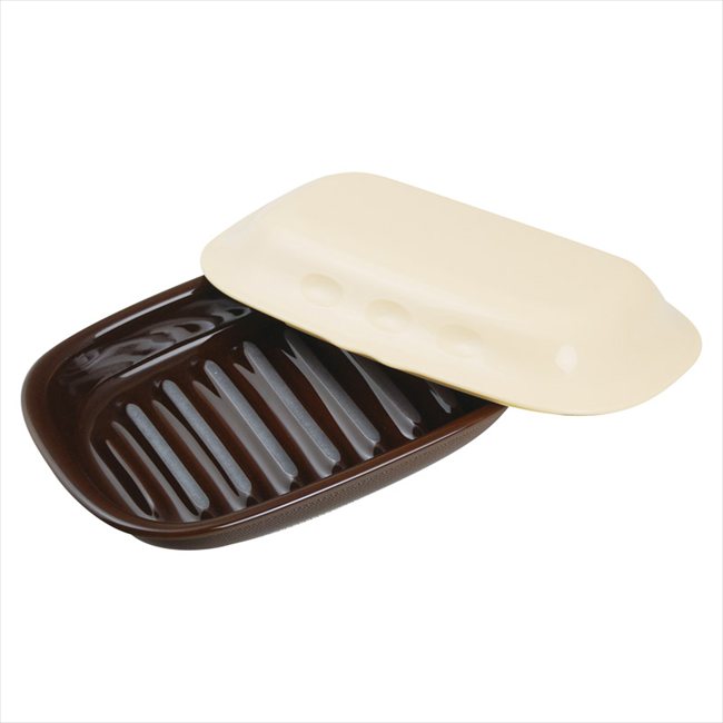 ■商品紹介：電子レンジで焼き調理 食材をプレートにのせて電子レンジでチンするだけで、簡単に時短・焼き調理が行えます。フタをして調理するので、調理中の庫内の汚れを防ぎます。 ■商品内容： ■パッケージサイズ：14×20.5×7cm ■賞味期限...