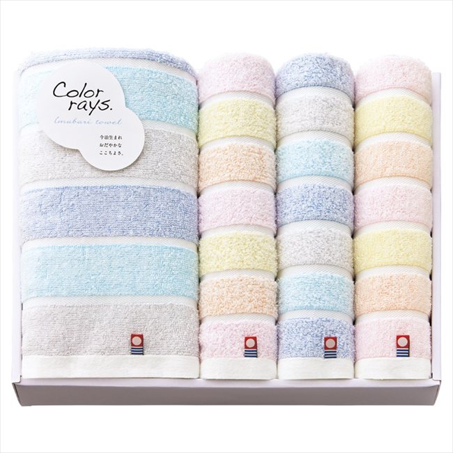■商品紹介：幅広く好まれるシンプルデザイン。爽やかな印象でどんな場面でも喜ばれます。心地よい色彩とデザインにこだわった、肌触りも存在感もやさしいタオル。使うシーンやインテリアを選ばず、幅広くご使用いただけます。 ■商品内容：セット内容/フェ...