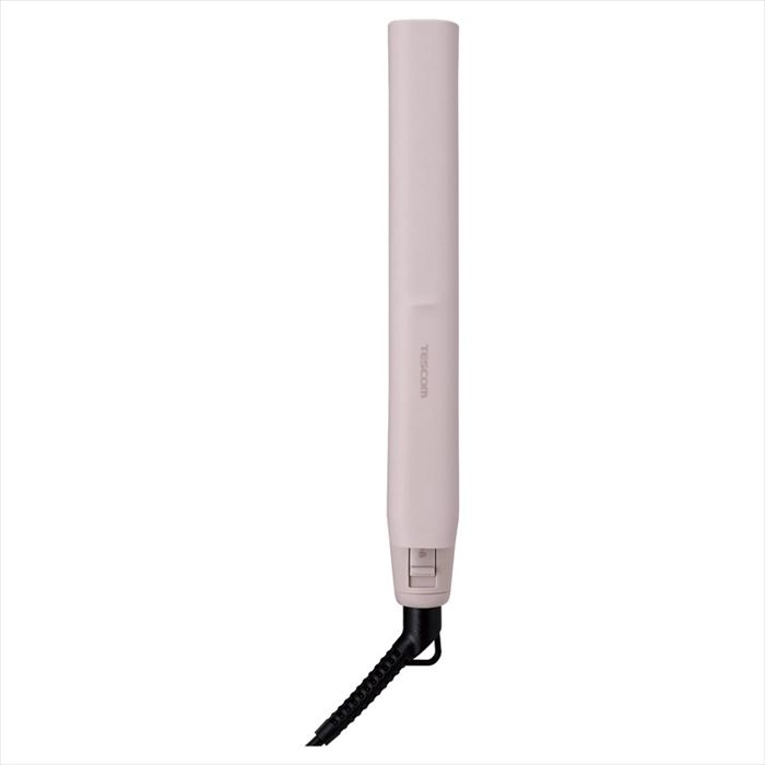 ■商品紹介：コンパクトサイズのストレートヘアアイロン。前髪や毛先の身だしなみスタイリングが電源を入れてから5分で完了。温度立ち上がり100℃到達が約30秒、190℃まで上がります。熱伝導率が高いナノセラミックコーティングのプレートを採用。一...