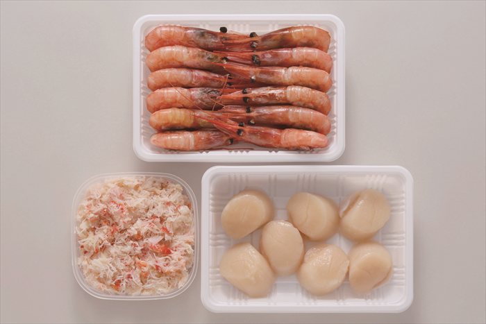 送料無料 北海道産地直送 カネコメ田中水産 甘えび・ほたて・おおずわいがにほぐし身セット ※ご注文後約7〜10日前後での発送となります。沖縄・離島へは別途配送料が発生いたします お取り寄せグルメ スイーツ メーカー希望小売価格はメーカーカタ...