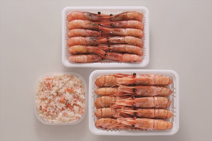 送料無料 北海道産地直送 カネコメ田中水産 ぼたんえび・甘えび・おおずわいがにほぐし身セット ※ご注文後約7〜10日前後での発送となります。沖縄・離島へは別途配送料が発生いたします お取り寄せグルメ スイーツ メーカー希望小売価格はメーカー...