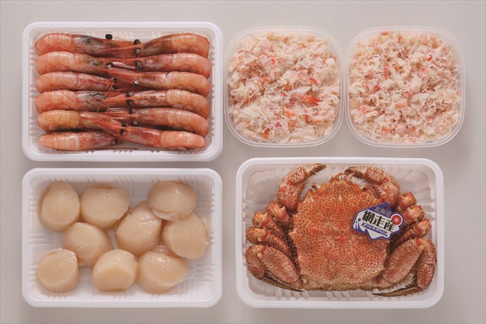送料無料 北海道産地直送 カネコメ田中水産 毛がに・甘えび・ほたて・おおずわいがにほぐし身セット ※ご注文後約7〜10日前後での発送となります。沖縄・離島へは別途配送料が発生いたします お取り寄せグルメ スイーツ メーカー希望小売価格はメー...