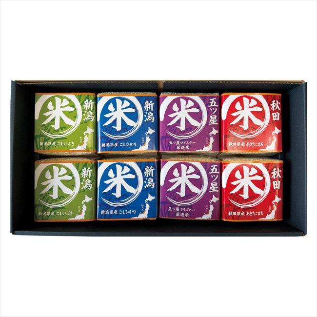 ■商品紹介：米どころ新潟のコシヒカリ・こしいぶき、秋田県産あきたこまち、五つ星マイスター厳選の食べくらべができるセットにしました。新潟米を代表する「コシヒカリ」新潟米の新たな顔となった「こしいぶき」秋田の豊かな大地で育てられた「あきたこまち...