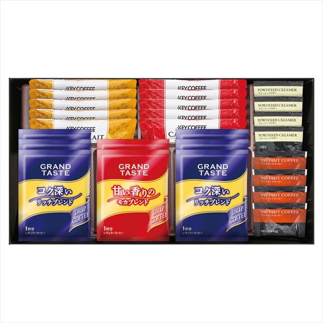 ■商品紹介：ブラックは勿論、ミルクや砂糖ともよく合う、豊かなコクのリッチブレンド、モカの香りを存分に引き出し、やわらかな味わいに仕上げた甘い香りのモカブレンド、香り豊かなフリーズドライインスタントコーヒーと北海道産生クリーム入りのクリーミー...