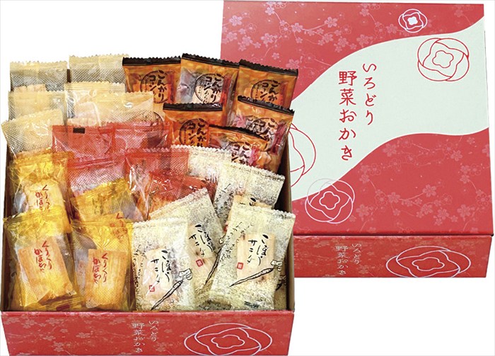 ■お中元専用商品となります。商品出荷日：6月12日から8月8日ごろ ◆商品紹介：国産もち米を使用、お野菜が入ったおかきを便利な個包装にしてバラエティ豊かに詰合せました。＜BR> ■商品内容：おかきミックス（103g） ■賞味期限：7ヶ月 メ...
