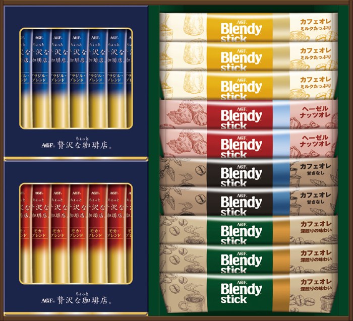 ■お中元専用商品となります。商品出荷日：6月12日から8月8日ごろ ◆商品紹介：カフェオレとスティックブラックのアソートです。お好みでお選びいただけるため、幅広い方々にお楽しみいただけるギフトセットです。カフェオレとスティックブラックのアソ...