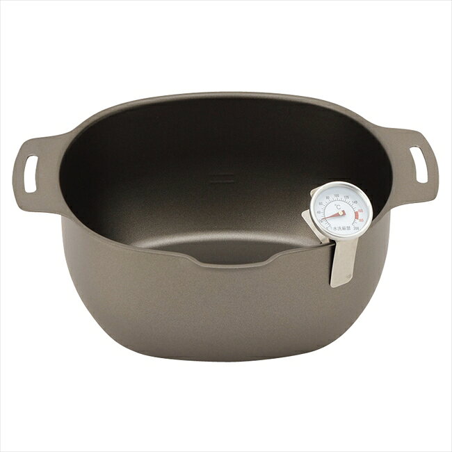 ■商品内容：約260×185×100mm（約730g・約2,600?・適正油量約800g）深さ：約100mm ■パッケージサイズ：約255×200×110mm ■重量：約885g メーカー希望小売価格はメーカーカタログに基づいて掲載していま...