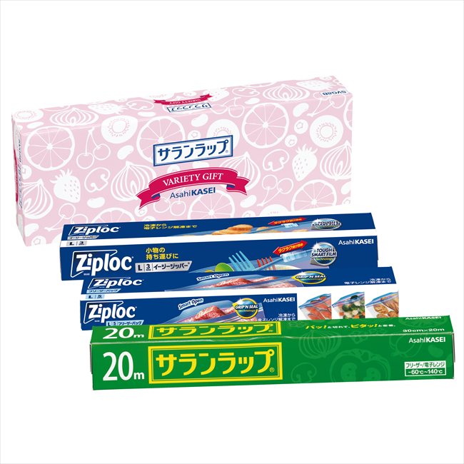 ■セット内容：サランラップ（30cm×20m）×1、ジップロックフリザーバッグ（L5枚入）×1、ジップロックイージージッパー（L3枚入）×1 メーカー希望小売価格はメーカーカタログに基づいて掲載しています ■さまざまなギフトアイテムをご用意...