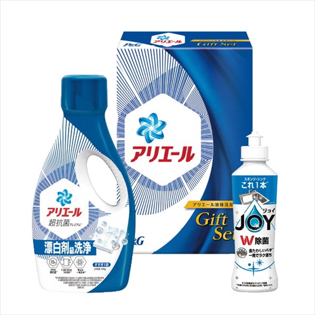 ■セット内容：アリエールジェル本体700g×1、除菌ジョイコンパクト170ml×1 メーカー希望小売価格はメーカーカタログに基づいて掲載しています ■さまざまなギフトアイテムをご用意しております。 内祝　内祝い　お祝い返し　ウェディングギフ...