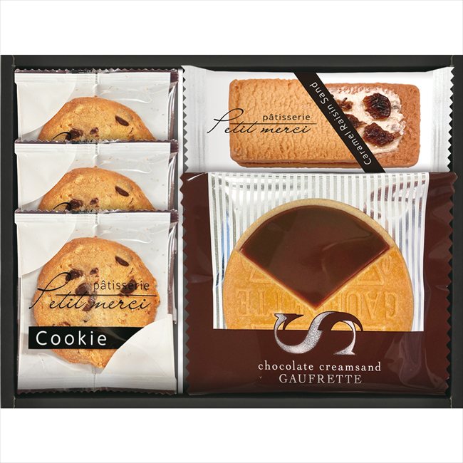 ■セット内容：キャラメルレーズンサンド、ゴーフレット(チョコ)、ナッツとチョコのざっくりクッキー×3 メーカー希望小売価格はメーカーカタログに基づいて掲載しています ■さまざまなギフトアイテムをご用意しております。 内祝　内祝い　お祝い返し...
