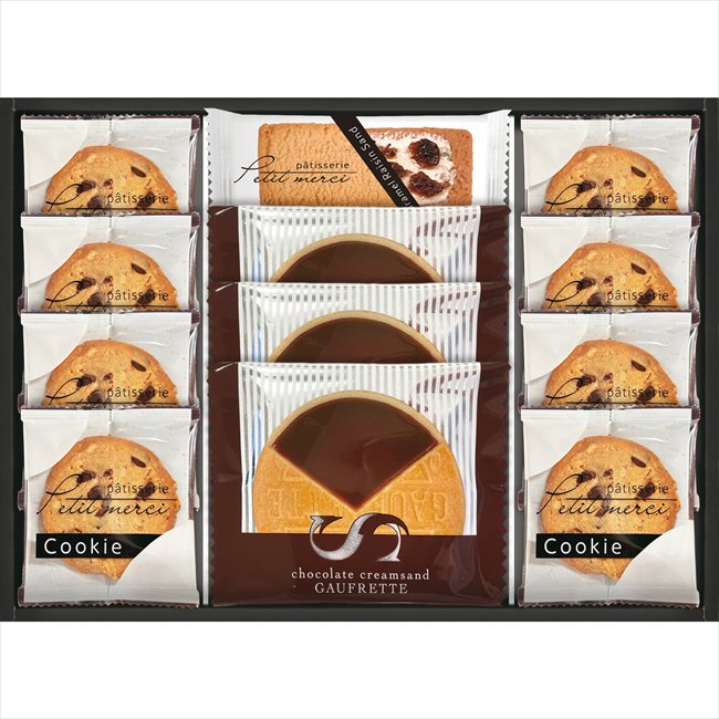 ■セット内容：キャラメルレーズンサンド、ゴーフレット(チョコ)×3、ナッツとチョコのざっくりクッキー×8 メーカー希望小売価格はメーカーカタログに基づいて掲載しています ■さまざまなギフトアイテムをご用意しております。 内祝　内祝い　お祝い...