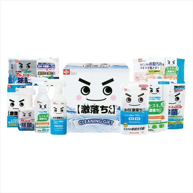 ※商品はお取り寄せとなりますのでご注意ください ■商品説明： ■商品内容: 水の激落ちくん400mL・詰替用360mL・除菌の激落ちくん320mL・詰替用300mL・セスキの激落ちくん400mL・詰替用360mL・除菌の激落ちくんウエットシ...