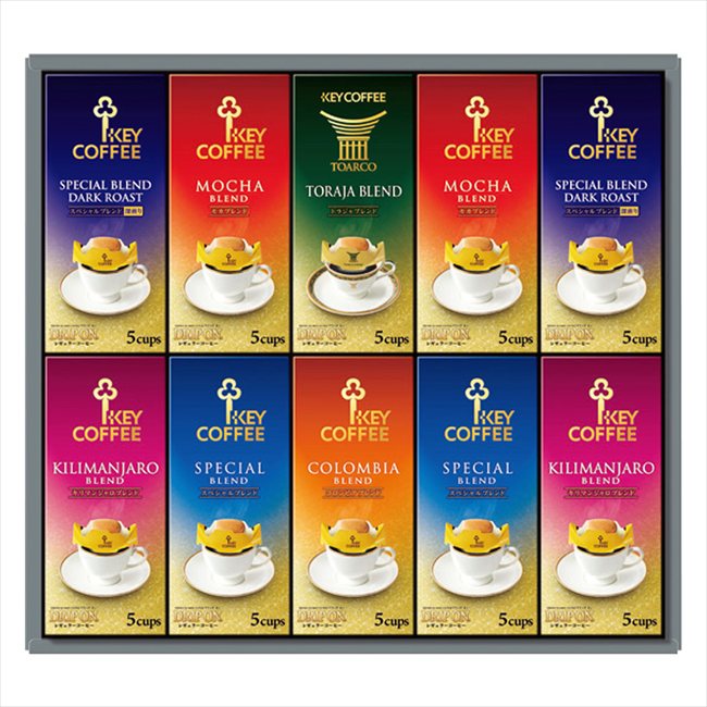 ※商品はお取り寄せとなりますのでご注意ください ■商品説明： ■商品内容: 1箱/8g5袋（トラジャブレンド、コロンビアブレンド各1、スペシャルブレンド、モカブレンド、キリマンジャロブレンド各2）・1箱/7.5g5袋（スペシャルブレンド深煎...