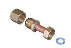 ダイキン エコキュート　関連部材 銅管フレアアダプター 【KHFB5A42F】※受注生産品・キャンセル不可ダイキン エコキュート関連部材 銅管フレアアダプター KHFB5A42F銅管フレアアダプター(φ15.9フレア接続)10個入 ストレー...