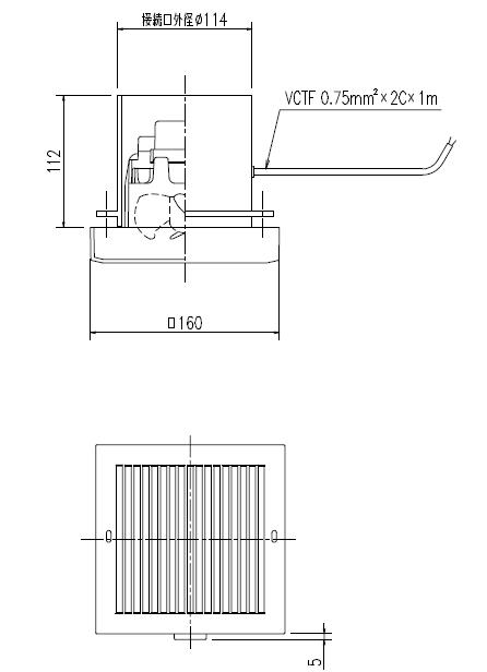 【楽天市場】【UF-24B】ユニットバス用換気扇（UF-24Aの後継機種）INAX イナックス LIXIL・リクシル 浴用換気扇：換気扇の激安ショップ プロペラ君