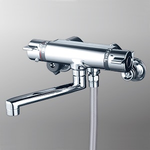 【KF800WT3WP】 KVK サーモスタット式シャワー メッキ3wayワイドワンストップシャワーヘッド付 浴室用水栓 壁付サーモスタット 【純正品】ご不在時の商品配達のご連絡のため、電話番号はなるべく携帯電話の番号を入力してください。
