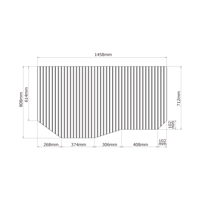 巻きふたです。※お届けまでに約2〜3週間前後のお日にちがかかります。(土日祝除く)【仕様】 ●タイプ：巻きふた●サイズ：長さ1458mm×幅808mm×厚み12mm●浴槽サイズの目安：外寸　長さ1634mm×幅797mm●重量：2.3kg●...