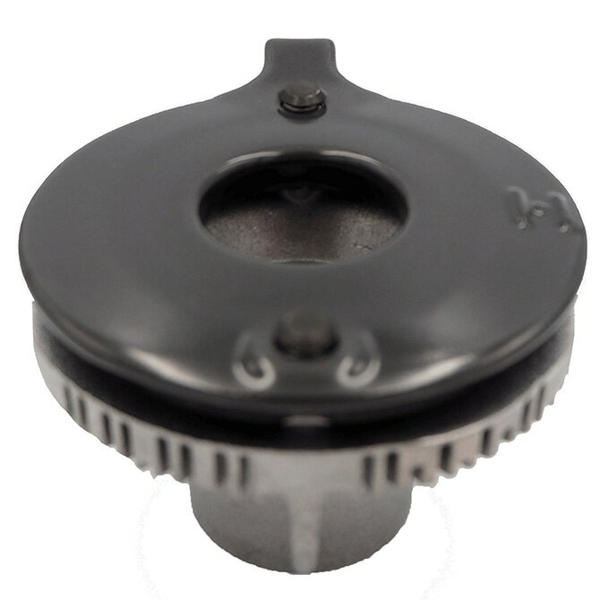 高火力バーナー用のバーナーキャップです。【仕様】 ●サイズ：外径65mm／内径24mm（キャップカバー部）　高さ（最大）46mm●材質：アルミ（バーナーキャップ部）●色：シルバー（バーナーキャップ部）／グレー（キャップカバー部）※キャップカ...