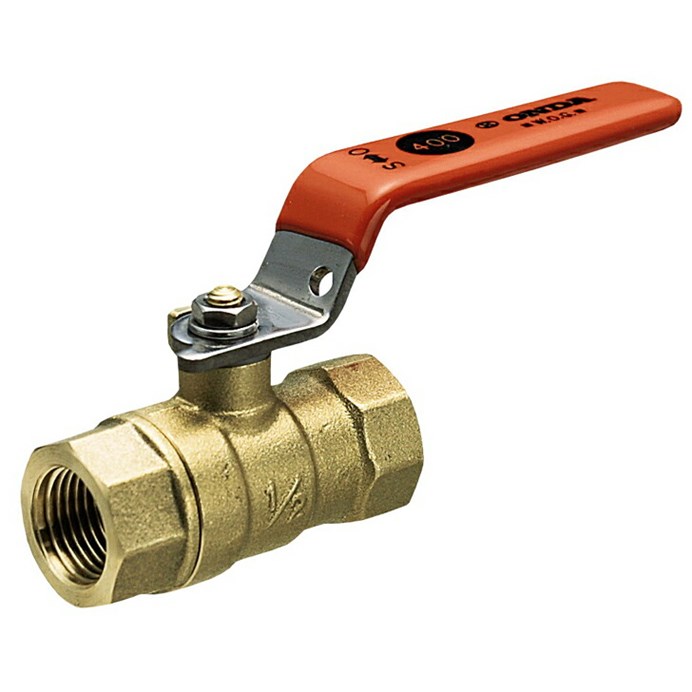 オンダ製作所 ONDA 【F-15】 ボールバルブ Rc1/2 スタンダードボア レバーハンドル【商品情報】・スタンダードボア（内径がバルブ呼び径の一段落ちサイズ）設計のボールバルブ。 【商品詳細】●材質・黄銅●仕様・使用流体：冷温水・不凍...