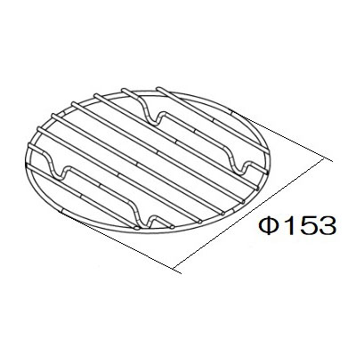 【081-059-000】 リンナイ Rinnai 鍋18用内網 【純正品】Leggiero(レジェロ)18cm用の内網です。【サイズ】直径153（mm）【適合本体品番】【RBO-MN18(MB)】【RBO-MN18(WH)】【RBO-MN...