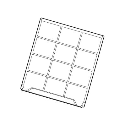 2053370789 シャープ[SHARP] シャープ　エアコン用　エアーフィルター（1枚）（205 337 0789）対応する製品一覧AC-405FD2、AC-406FS2、AC-406FT2、AC-565FD2、AC-566FS2、AC...
