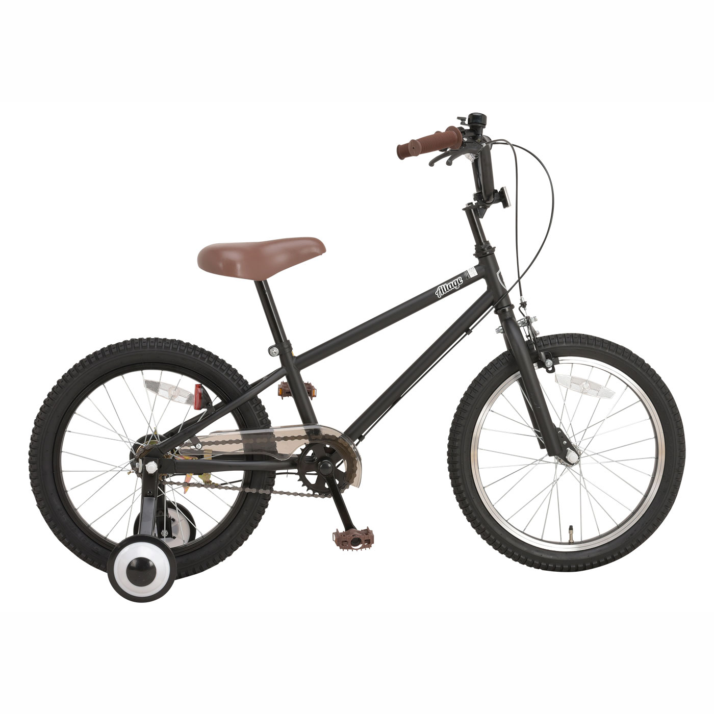 2020年の東京オリンピックから競技種目が追加され、盛り上がりをみせるBMX競技。 競技自転車デザインそのままにスケールダウンしたキッズBMXが登場！ 小ぶりでもストリート感あるシンプルな車体、重厚感あるビッグタイヤは健在。 補助輪、スタン...