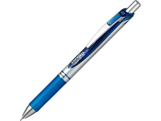 【商品説明】エナージェルは“なめらかな書き心地”、“濃くはっきりとした筆跡”、“筆跡の速乾性”という従来のボールペンにはない特徴が高く評価されているゲルインキボールペンです。【仕様】●インキ色：青●インキ：水性染料ゲルインキ●ボール径：0．...